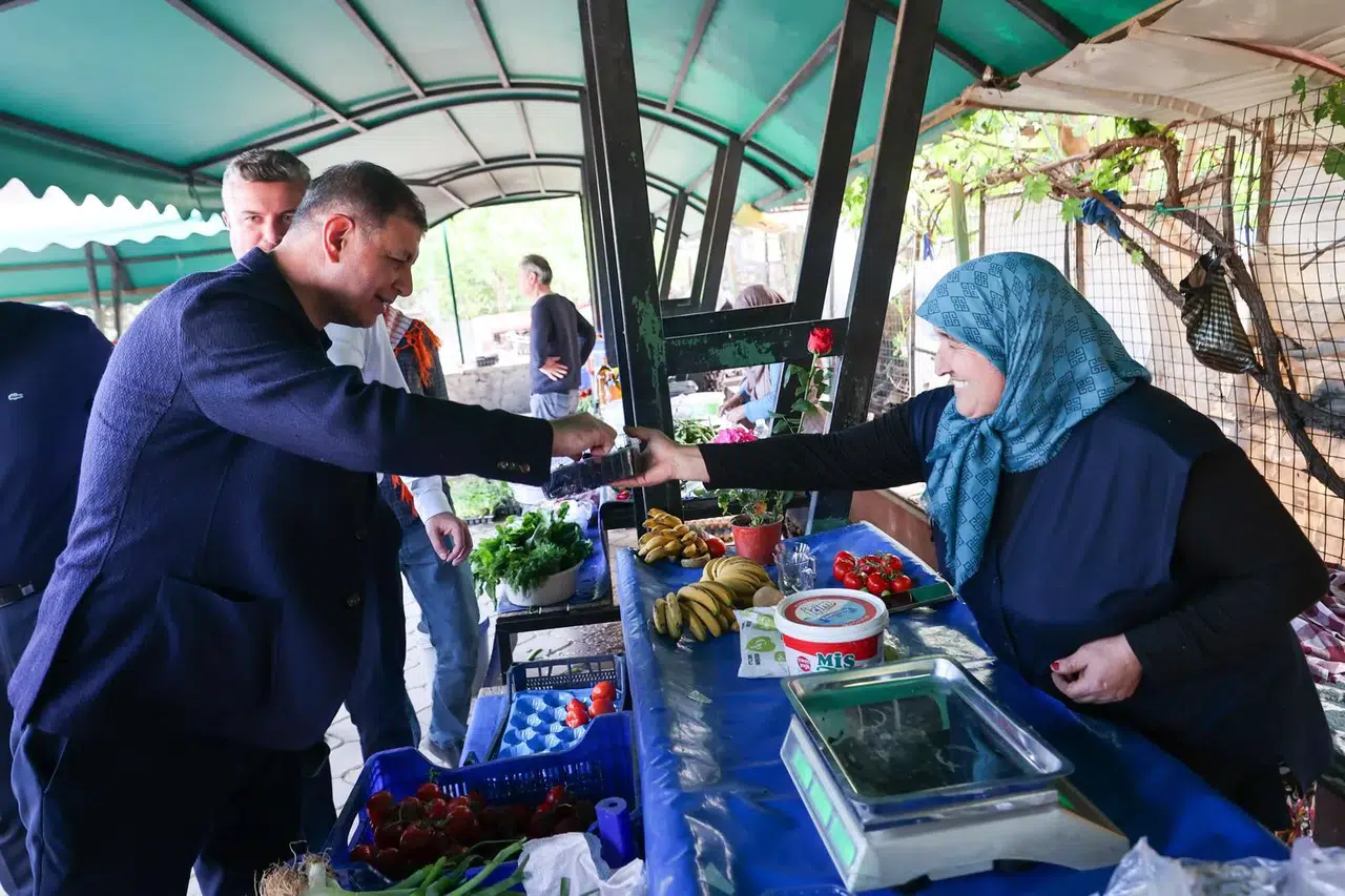 Başkan Tugay Belenbaşı’nda yurttaşlarla buluştu “Sorunları birlikte ...