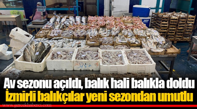 Av sezonu açıldı, balık hali balıkla doldu - İZMİR - Gerçek Haberci Av sezonu açıldı, balık hali balıkla doldu - İZMİR - Gerçek Haberci